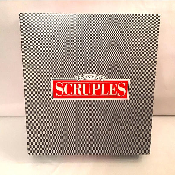 Milton Bradley | Games | Vtg 986 Scruples A Question Of Ethics Game By ...